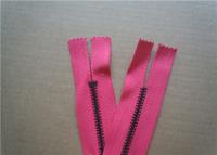 China Leather Jacket Heavy Duty Zippers , 5 Inch Separating Zipper No Slip for sale