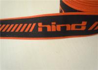 China Elastic Jacquard Nylon Webbing Straps 38Mm , Custom Printed Webbing for sale