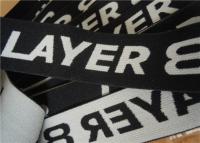 China Jacquard Coloured Elastic Bands , Fabric Elastic Bands High Stretch for sale