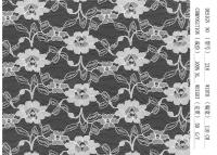 China Classic White Cotton Lace Fabric , Wide Cotton Lace Trim For Home Textile for sale
