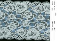 China Cotton Spandex Nylon Knitted Fabric Eyelash Lace for Wedding Dress for sale