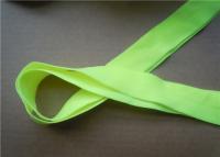 China Knitted Yellow Elastic Polyester Binding Tape Strong Waistband for sale