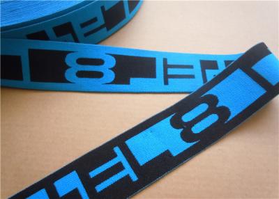 China Bright Colored Jacquard Elastic Waistband , Jacquard Elastic Band for sale