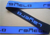 China Elastic Polyester Webbing Tape / Patterned Striped Webbing Tape for sale