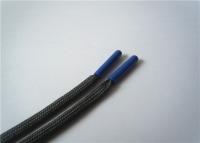 China Colored Wide Flat Shoe Laces Round Elastic For Garment Accessory for sale