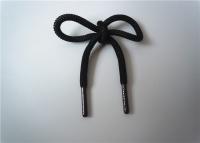 China Apparel Accessories Custom Printed Shoelaces , Round Colored Shoe Laces for sale