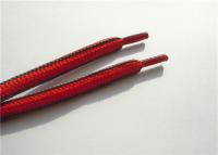 China Decoration Nylon Bright Colored Shoe Laces Flat With Mental Tip for sale