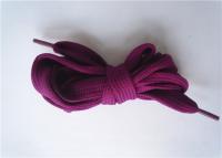 China Decoration Nylon Bright Colored Shoe Laces Flat With Mental Tip for sale