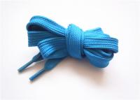China Customized Flat Shoe Laces High Toughness Eco Friendly Plastic Tip for sale