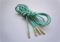 China Customized Flat Shoe Laces High Toughness Eco Friendly Plastic Tip for sale