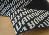 China Coloured Woven Cotton Webbing Straps Black Washable Eco Friendly for sale