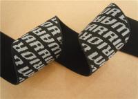 China Coloured Woven Cotton Webbing Straps Black Washable Eco Friendly for sale