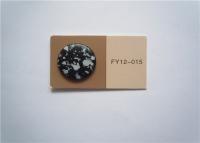China Handmade Custom Sewing Buttons , Jean Decorative Metal Buttons for sale