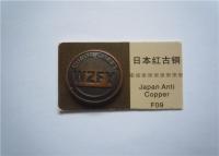 China Eco Friendly Metal Coat Buttons / Metal Shirt Buttons Durable for sale