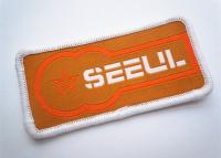 China Garments Custom Clothing Patches 3D Handmade With Hook Loop Fastener for sale