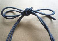 China Cotton  0.5---4.0mm Round Waxed Cotton Cord Black and Coffee for Garments for sale