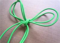 China Elastic Polished Cotton Cord Rope , Cotton Braided Cord Eco Friendly for sale