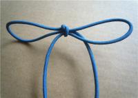 China Customized Elastic Macrame Cotton Cord / Waxed Braided Cord Lightweight for sale