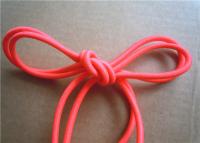 China Red Wax Cotton Cord , Waxed Linen Cord Spandex Clothing Accessories for sale