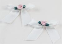 China Handmade Bow Tie Ribbon / Bow Tie Knot Headband Bowknot Bright Colored for sale