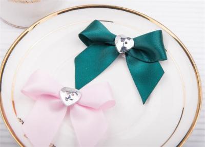 China Decoration Tie Satin Ribbon Bow Washable Home Textile With Dyeing for sale