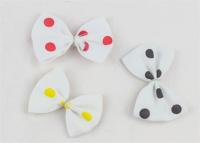 China Handmade Bow Tie Ribbon / Bow Tie Knot Headband Bowknot Bright Colored for sale
