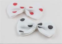 China Handmade Bow Tie Ribbon / Bow Tie Knot Headband Bowknot Bright Colored for sale