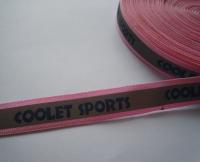 China High Visibility Reflective Tape / Red Reflective Tape Jacquard No Slip for sale