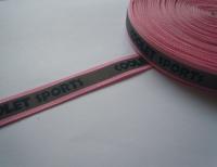 China High Visibility Reflective Tape / Red Reflective Tape Jacquard No Slip for sale