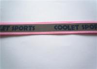 China Jacquard Colourful Reflective Fabric Tape / Safety Reflective Tape for sale