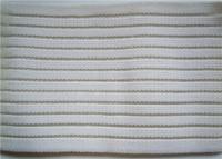 China 3 Cm Striped Webbing Tape Piping Band High Intensity With Dyeing for sale