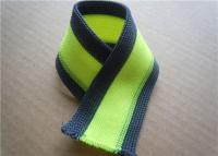 China Fluorescence Woven Jacquard Ribbon 20mm Irregularity Pattern for sale
