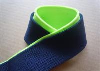 China Custom Woven Jacquard Ribbon , 100% Polyester jacquard elastic ribbon Eco-friendly for sale