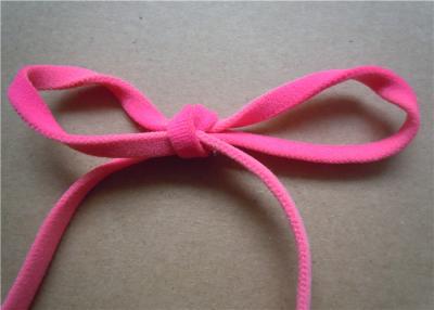 China Rose Red Elastic Webbing Straps Jacquard Garment Accessories for sale