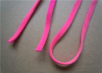 China Rose Red Elastic Webbing Straps Jacquard Garment Accessories for sale