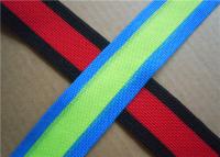 China Christmas Fabric Woven Jacquard Ribbon Polyester Decorative for sale