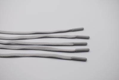 China Custom Plastic Aglet Round Drawcord Hoodie Strings Sport Shoelaces 6mm for sale