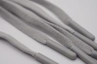 China Custom Plastic Aglet Round Drawcord Hoodie Strings Sport Shoelaces 6mm for sale