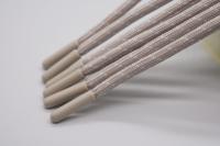 China Drawcord Recycled Poly Flat Shoe Laces Elastic For Leather Shoe for sale