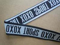 China Custom Logo Good Stretch Jacquard Elastic Waistband / Underwear Elastic Band for sale