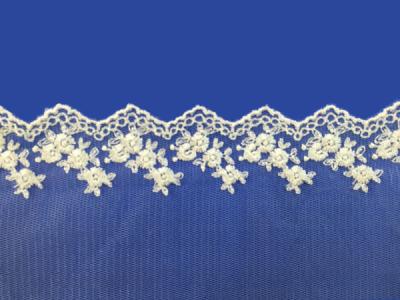 China Fashion Embroidered Custom Made ladies suits lace dress fabric /Embroidery Lace Fabric for sale