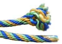 China Multicolor Braided nylon / Polypropylene Non Elastic Tape Rope spandex fabric pulley for sale