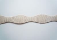 China White Polyester Non Elastic Tape 18mm Bags Decorative Bias Tape for sale