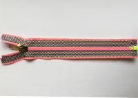 China European style fashion backpack colorful coil nylon zippers with auto - lock slider plated coated for sale