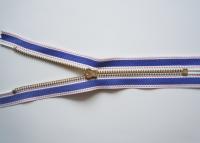 China #15 Canvas zipper , Metal Teeth Zipper with Golden & Silver Pull zipper bag for sale