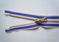 China #15 Canvas zipper , Metal Teeth Zipper with Golden & Silver Pull zipper bag for sale