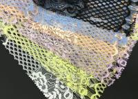China Customized Color Fashion Lingerie Lace Fabric Beads / Rhinestones Decoration for sale