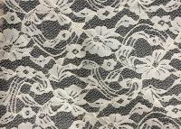 China Beauty Chemical Lace Fabric / Cupion Lace Fabric With Polyester / Cotton Material for sale