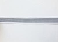 China OEM / ODM EN471 100% Polyester light Silver Reflective Clothing Tape , reflective fabric tape for sale