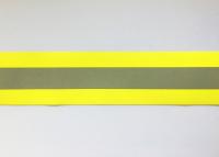 China 100% Polyester High Visibility Silver reflective tapes for Safety Vests / clothing for sale